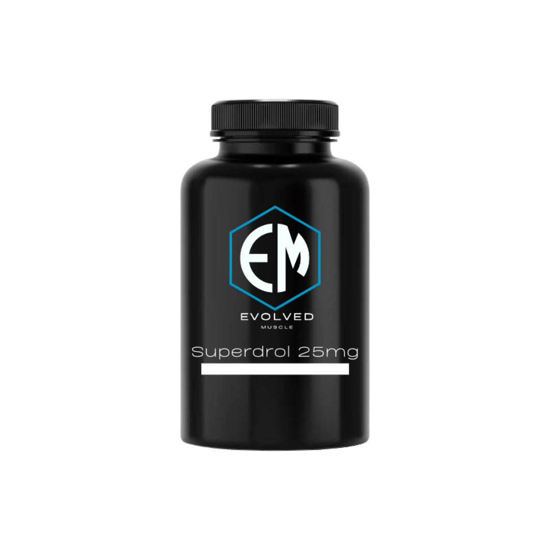 Superdrol 25mg 50 Count Evolved Muscle